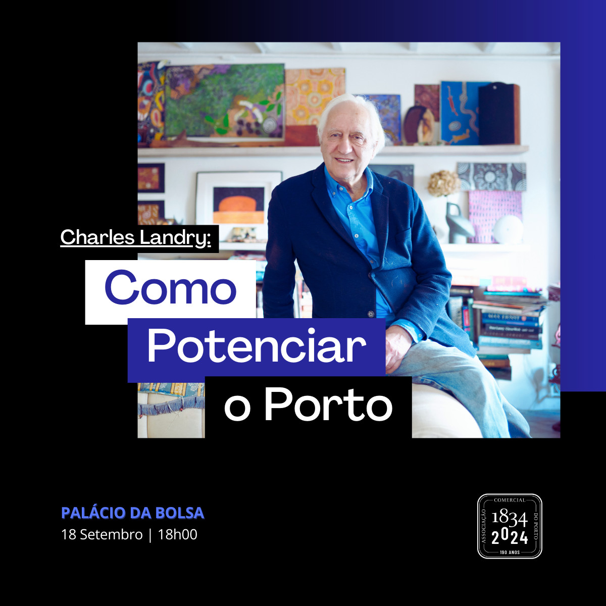 Palácio da Bolsa: Charles Landry, autor de “Cidade Criativa”, traz a ...