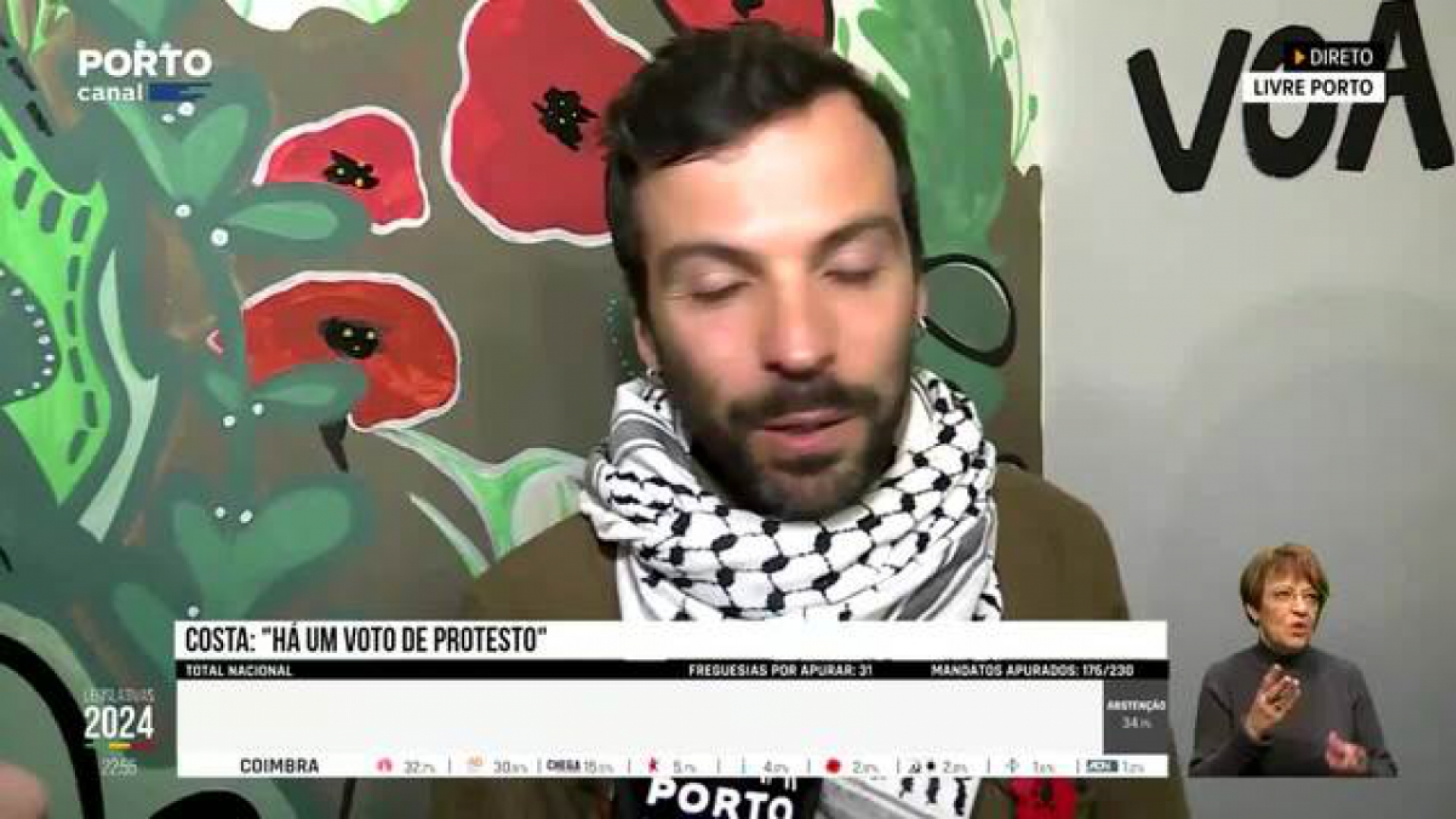 Jorge Pinto reage ao crescimento do Livre após ser eleito para a Assembleia da República