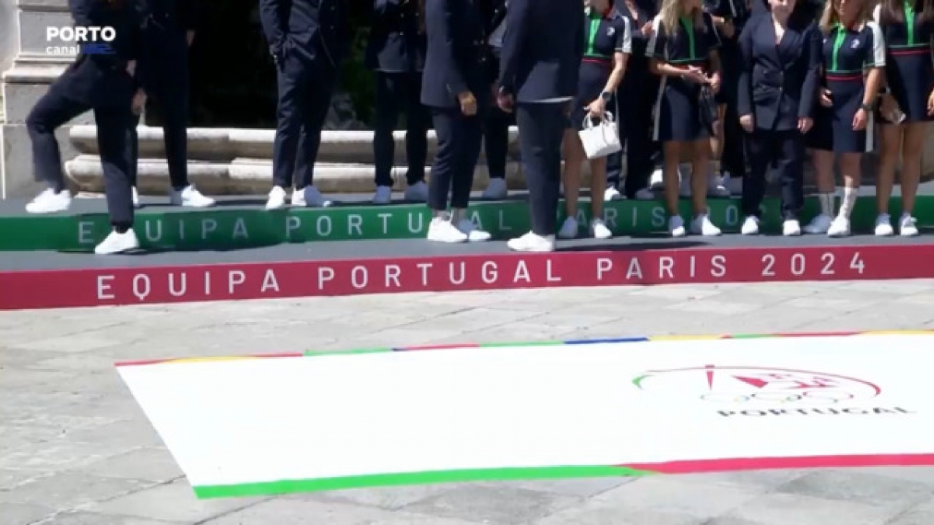 Comitiva Portuguesa de partida para os Jogos Olímpicos de Paris