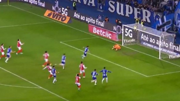 FC Porto: Reveja o golo de Evanilson que aumentou a vantagem dos Dragões frente ao Braga