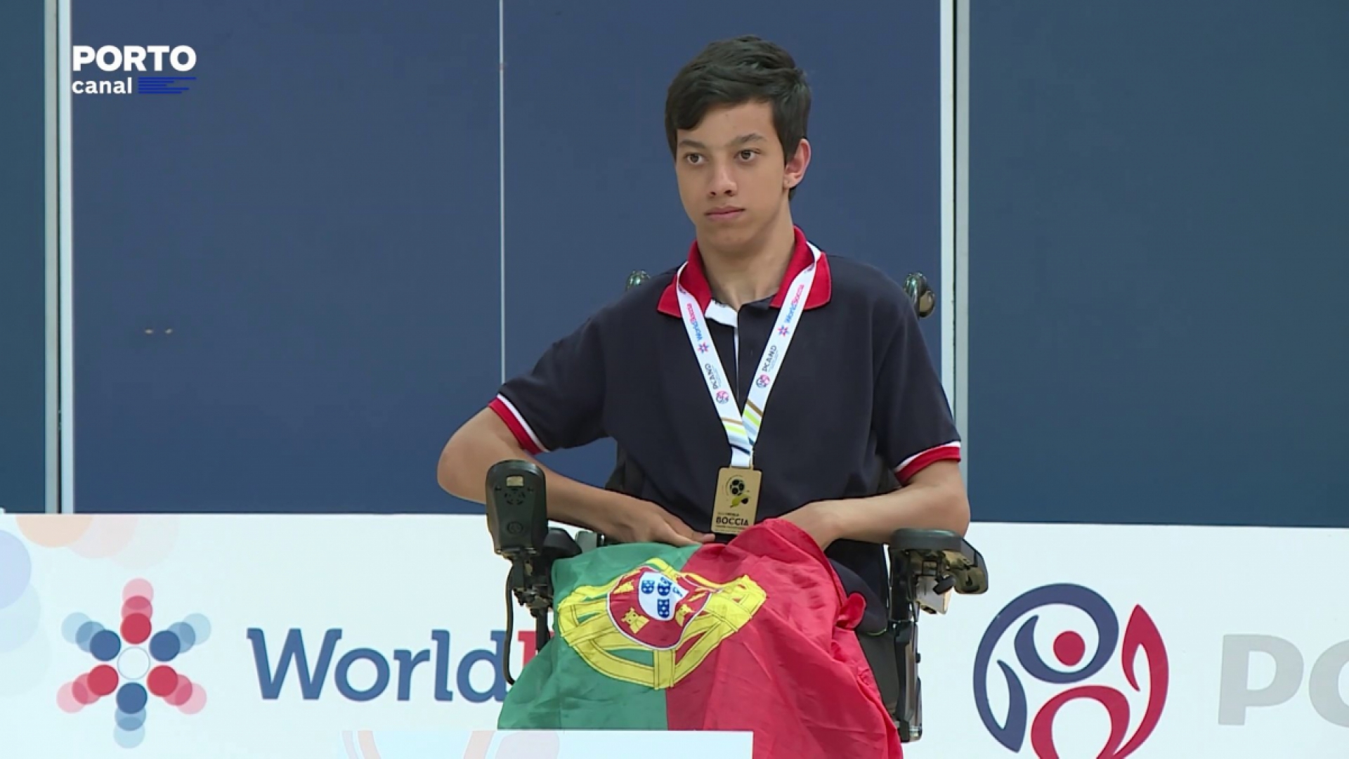 David Araújo é campeão mundial de Boccia jovem
