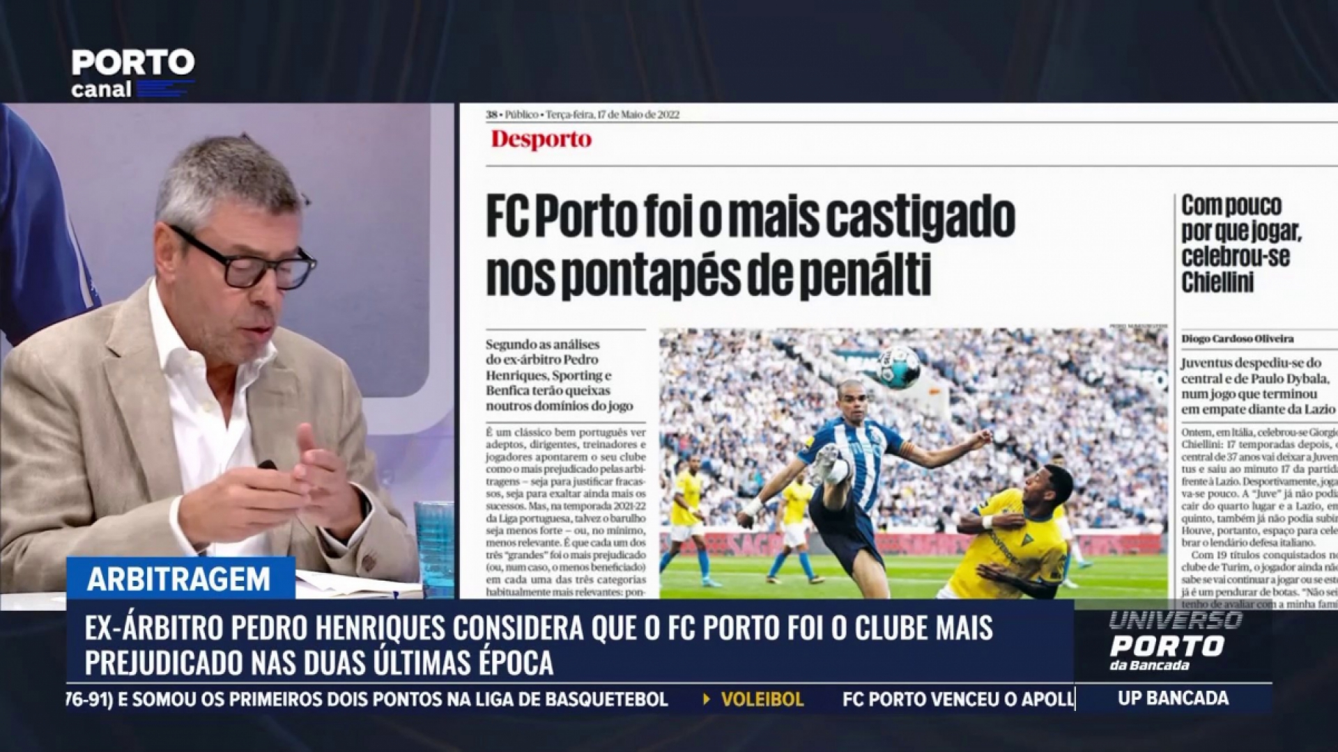 O jornal Público concluiu que “o FC Porto é quem mais se pode queixar ...