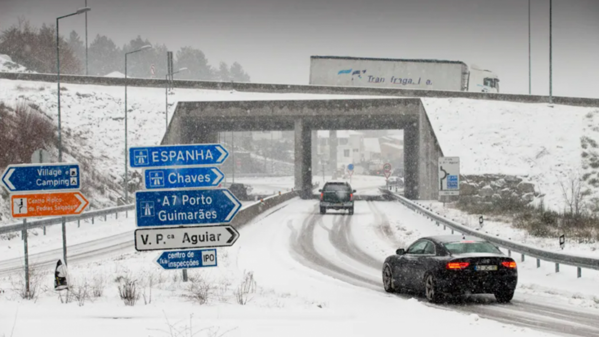 Norte do país com previsão de neve para o fim-de-semana