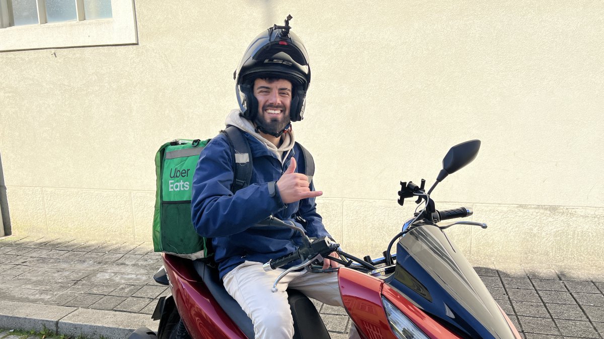 Rick, o ‘motoboy’ que é estrela no TikTok