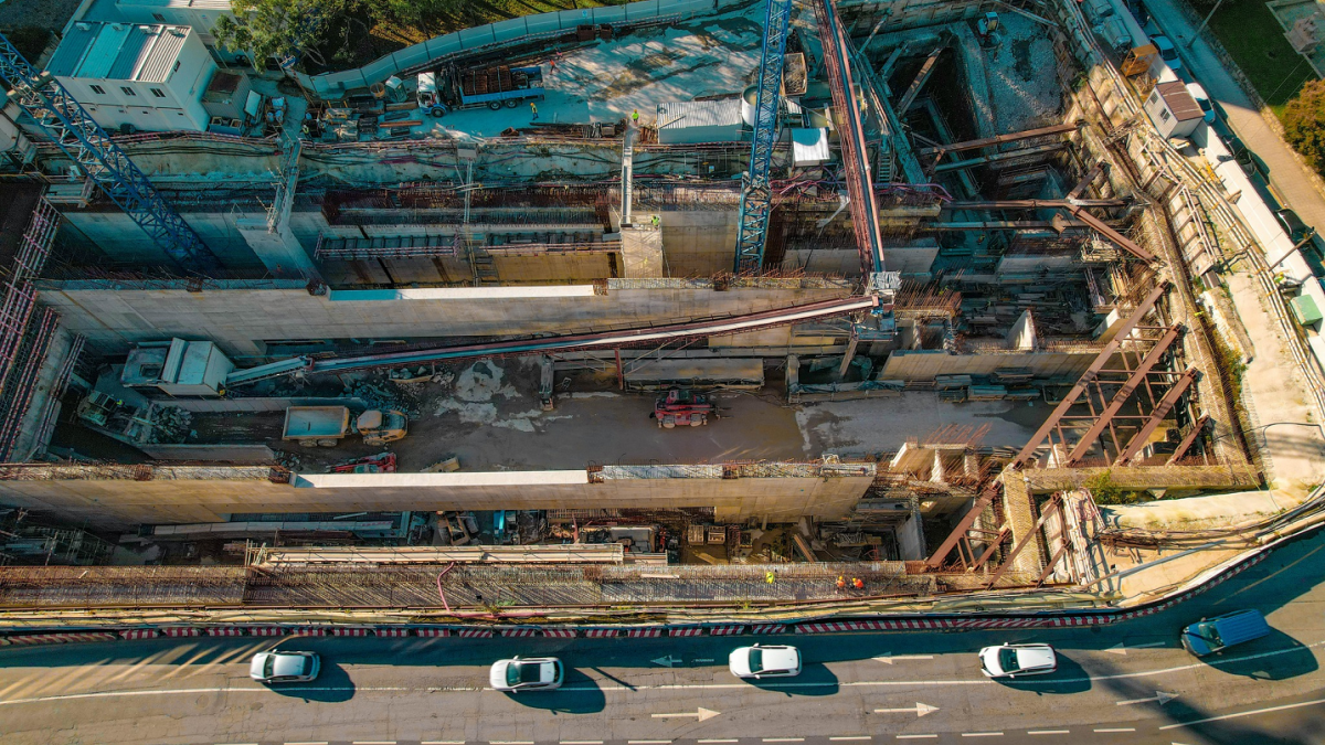 Metro do Porto divulga novas imagens da construção da Linha Rosa
