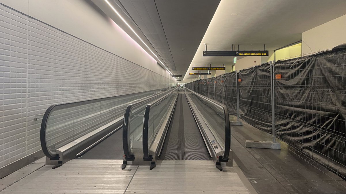 Tapetes rolantes ligam terminal intermodal de Campanhã ao metro a ...