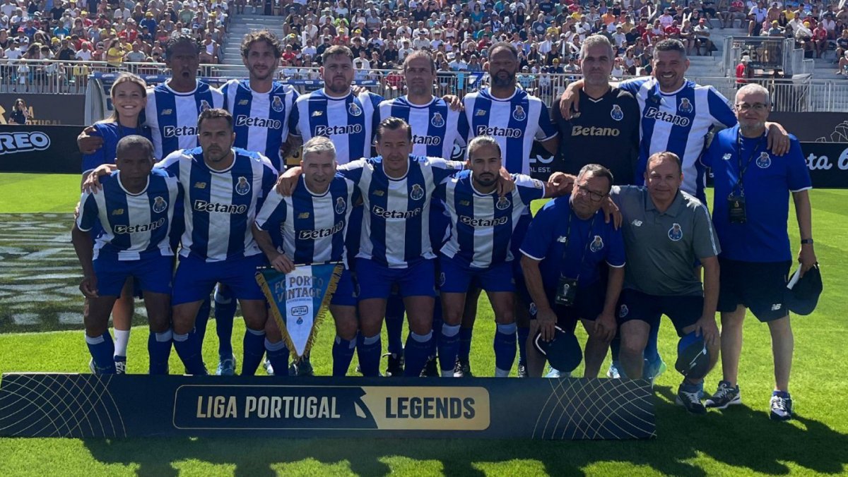 FC Porto Vintage: Dragões conquistam o Liga Portugal Legends
