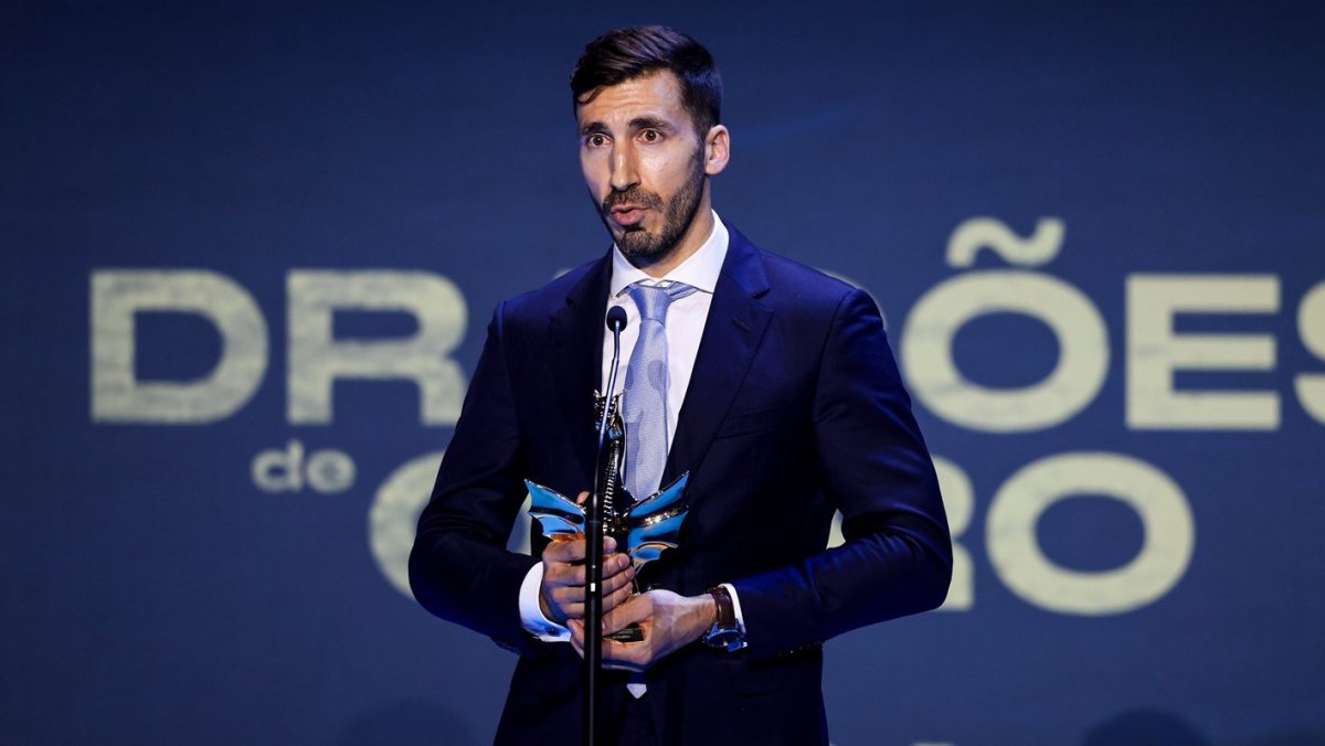 Dragões de Ouro: Rafa distinguido com o prémio Modalidades de Pavilhão